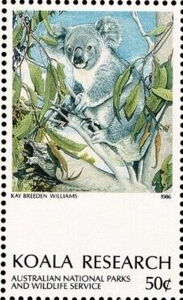 Stamp: Koala (Phasclarctos cinereus cinereus) (Australia: Cinderella ...