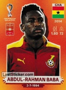 Sticker: Abdul-Rahman Baba - Fifa World Cup Qatar 2022 (Sticker n°. 5 ...