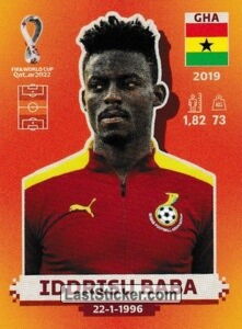 Adesivos: Iddrisu Baba - Fifa World Cup Qatar 2022 (Sticker n°. 10 ...