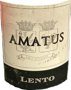 Drink Label: Lento Amatus Rosso (Cantine Lento Soc. Coop., ItalyCol:IT ...
