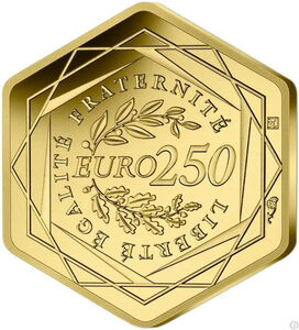 Münze: 250 Euro (Sower - Olympic Games Paris 2024) (Frankreich(2021 ...