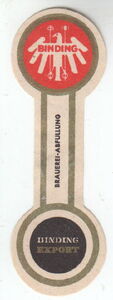 Drink Label: Binding Export (Binding-Brauerei AG, Germany, Federal ...