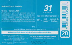 Tarhetang Pantawag: História Da Telefonia - 06/10 - 0217 - N 4.4 ...