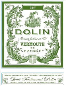 Drink Label: Dolin Vermouth de Chambéry Dry (Maison Dolin & Cie, FranceCol:FR-APE-000008