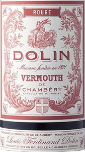 Drink Label: Dolin Vermouth de Chambéry Rouge (Maison Dolin & Cie ...