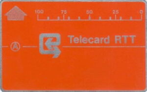 Phonecard: Telecard RTT (Test, Proof, Sample & Demo Cards, Belgium ...