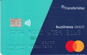 Bank Card: TransferWise Mastercard Debit (TransferWise / Wise, United ...