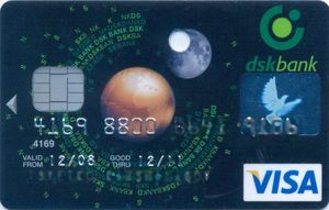 Bank Card: Dsk Bank Visa Planets Chip - 01/08 (DSK Bank, BulgariaCol:BG ...