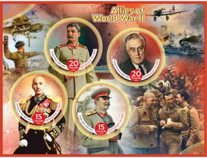 Stamp: Allies of World War II (Haiti: Illegal StampsCol:HT 2019-01/1