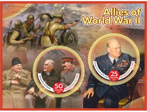 Stamp: Allies of World War II (Haiti: Illegal StampsCol:HT 2019-01/2