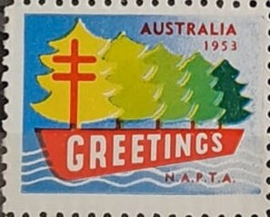 Stamp: Trees (NAPTA) (Australia: Cinderella Stamps(Tuberculosis Charity ...