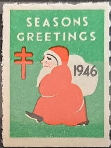Stamp: Santa with Sack (Australia: Cinderella Stamps(Tuberculosis ...