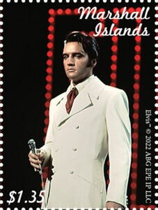 Stamp: Elvis Presley (1935-1977) (Marshall Islands(Elvis Presley: 45th Anniversary Tribute) Sn ...
