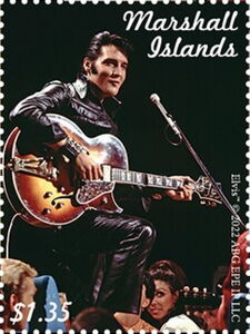 Stamp: Elvis Presley (1935-1977) (Marshall Islands(Elvis Presley: 45th Anniversary Tribute) Sn ...