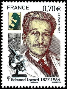 Stamp: Edmond Locard 1877-1966 (FranceYt:FR 5043,Mi:FR 6427,Sn:FR 5020 ...