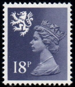 Stamp: Queen Elizabeth II - 18p Machin Portrait (United Kingdom ...