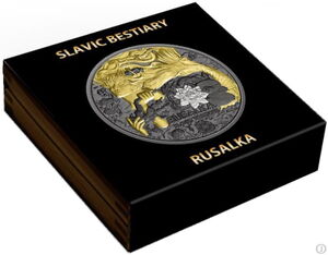 Coin: 1,000 CFA Francs (Slavic Bestiary - Rusalka - Multimetal ...