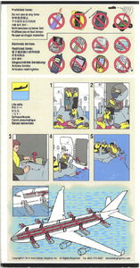Safety Card: Atlas VIP B747-400 (Atlas Air, United States of AmericaCol ...