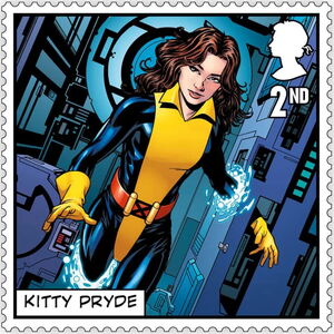 Stamp: Kitty Pryde (United Kingdom of Great Britain & Northern Ireland ...