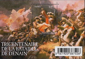 Stamp: Tricentenaire de la bataille de Denain (FranceYt:FR F4660,Mi:FR ...