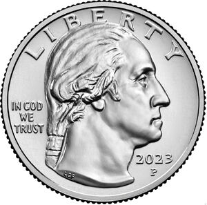 钱币: 25 Cents / Quarter (Eleanor Roosevelt) (美国(B04e - American Women ...