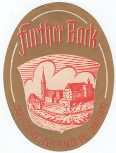 Drink Label: Further Bock (Schlossbrauerei Furth, Germany, Federal ...