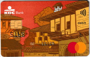 Bank Card: KBC Bank Mastercard Debit Old Houses - 04/22/014 (KBC Bank ...