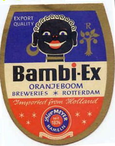 Drink Label: Bambi-Ex (Oranjeboom Bierbrouwerij, NetherlandsCol:NL-BEER ...