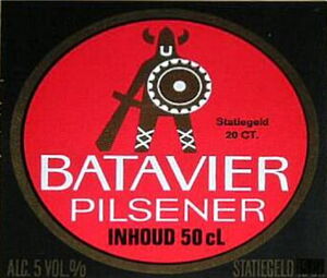 Drink Label: Batavier Pilsener (Oranjeboom Bierbrouwerij ...