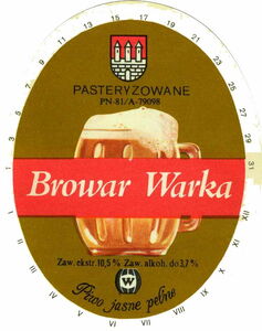 Drink Label: Browar Warka (Browar Warka, PolandCol:PL-BEER-011420