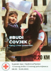 Stamp: Red Cross Week 2022 (Bosnia and HerzegovinaMi:BA Z47
