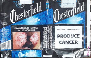Paquete de Cigarrillos: Chesterfield Blue Motion 2023 (Argentina ...