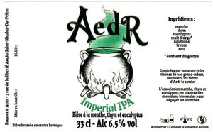 Drink Label: AedR Impérial Ipa (Brasserie AedR, FranceCol:FR-BEER-000838