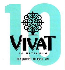 Drink Label: Vivat 10 (Brasserie Abbaye du Cateau, FranceCol:FR-BEER-000950