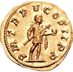 Coin: 1 Aureus (Roman Empire(238~244 - 32nd Emperor Gordian III (Six ...