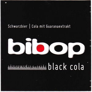 Drink Label: Bibop black Cola (Köstritzer Schwarzbierbrauerei, Germany ...