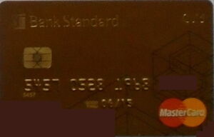 Bank Card: Bank Standard MC Gold (Bank Standard, AzerbaijanCol:AZ-MC-0052