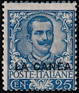 Stamp: Italy Stamps Overprint "LA CANEA" (Crete - Italian Post OfficeMi ...