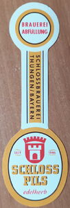 Drink Label: Schloss Pils (Schlossbrauerei Thüngen, Germany, Federal ...