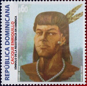 Stamp: Enriquillo, Taino Cacique (Dominican RepublicSn:DO 1735,Yt:DO 2288