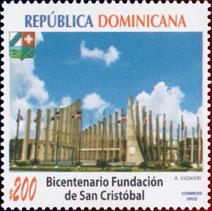 Stamp: San Cristóbal, Bicentenary (Dominican RepublicSn:DO 1741,Yt:DO 2304
