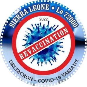 Stamp: Deltacron Covid-19 Variant (Sierra Leone(Deltacron Covid-19 ...
