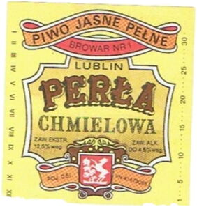 Drink Label: Perła Chmielowe (Browar Perla Lublin, PolandCol:PL-BEER-011610