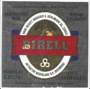 Drink Label: Birell (Oranjeboom Bierbrouwerij, NetherlandsCol:NL-BEER ...