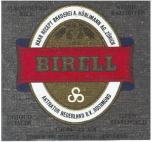Drink Label: Birell (Oranjeboom Bierbrouwerij, NetherlandsCol:NL-BEER ...