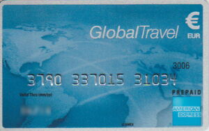Bank Card: Global Travel (American Express, BrazilCol:BR-MC-0131