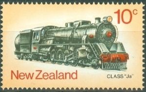 Stamp: Class Ja (New Zealand(Locomotives) Mi:NZ 606,Sn:NZ 520,Yt:NZ 589 ...