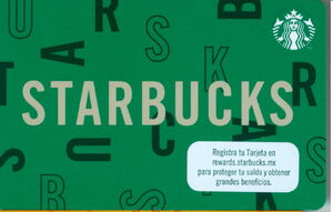 Gift Card: Starbucks (Starbucks, Mexico(Starbucks) Col:MX-S-6213-22 ...