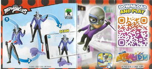 Meal Toy: Shadow Moth (Kinder Surprise, Europe(Kinder - Miraculous ...