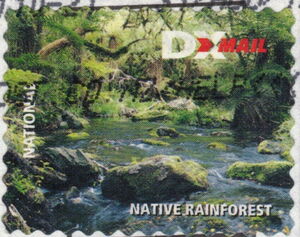 Stamp: Native Rainforest (New Zealand: Private Post Offices(DX Mail ...